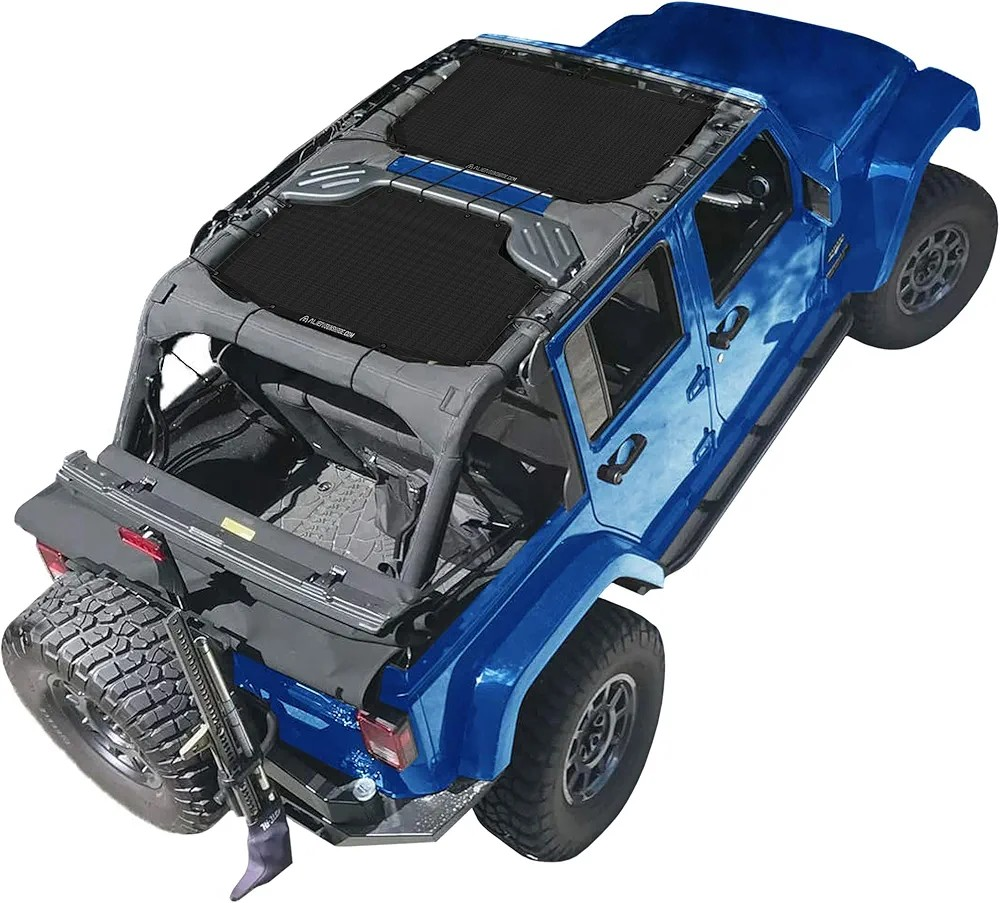 6 Best Jeep Wrangler windshield sun shades - Auto Gear Up